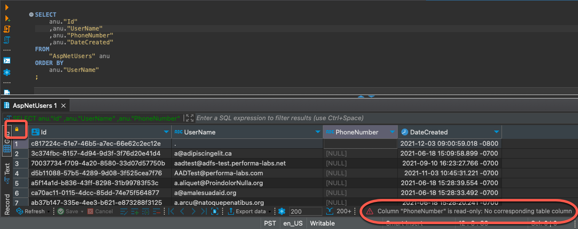 Specifying columns to select causes Columns to be read-only in results grid · Issue #19026 ...