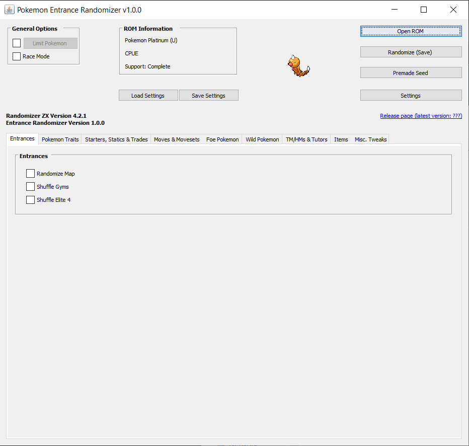 [Contribution Idea] Entrance Randomization · Issue #290 · Ajarmar/universal-pokemon-randomizer ...