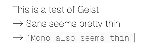 Default font weight too thin? · Issue #15 · vercel/geist-font · GitHub