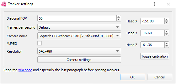 Slight pitch during yaw while using Aruco head tracker · opentrack opentrack · Discussion #1589 ...