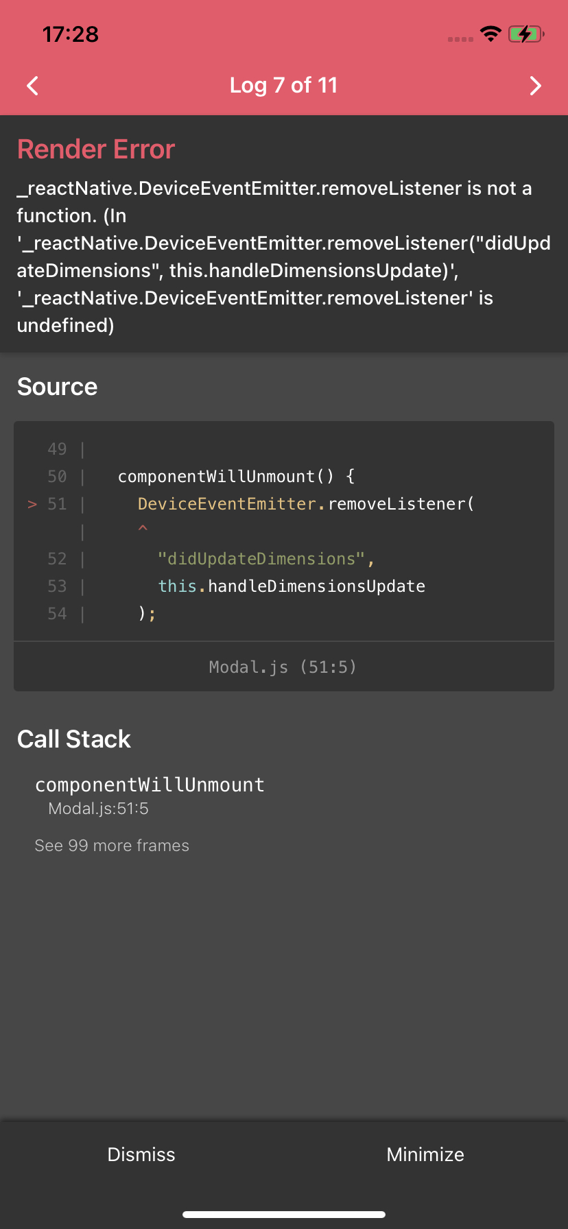 [RN 0.70.0] _reactNative.DeviceEventEmitter.removeListener is not a function after upgrade RN 0. ...