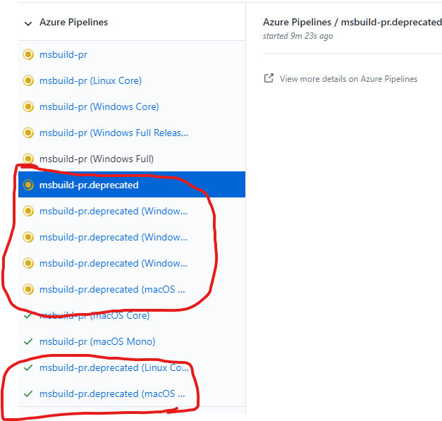 Broken Ci Builds · Issue 5646 · Dotnetmsbuild · Github 5805