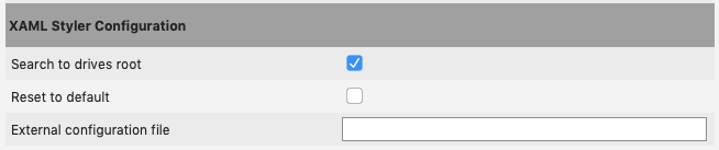 XAML Styler Configuration options do not persist on MacOS · Issue #196 ...