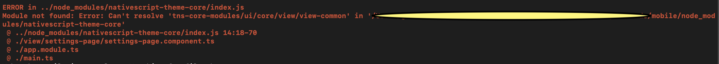 Getting an error when calling setMode · Issue #238 · NativeScript/theme · GitHub