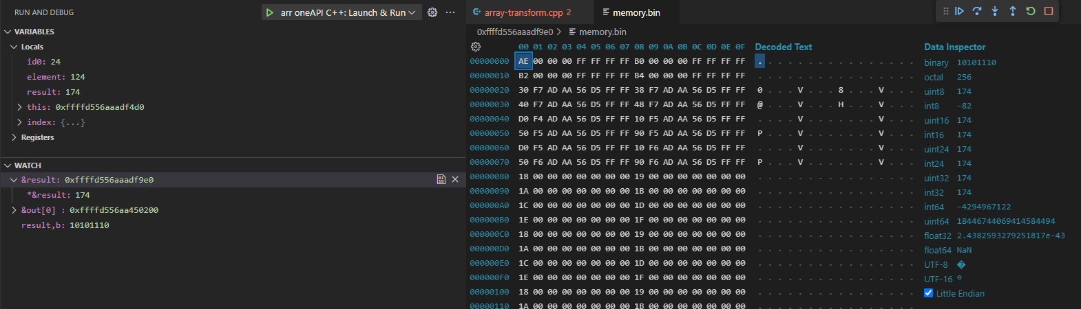 Request for Adding Value Modification in Memory View · Issue #409 · microsoft/debug-adapter ...