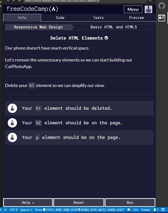 Challenge completion status renders on new-line · Issue #41003 · freeCodeCamp/freeCodeCamp · GitHub
