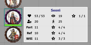 [FEATURE] Improve Pathfinder 2e support (spells, passive perception ...