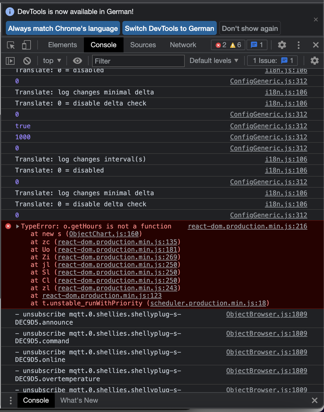 Error When Looking At Chart Of Influxdbhistorysql Stored History · Issue 1242 · Iobroker