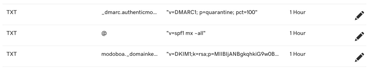 DKIM and DMARC not valid · Issue #1757 · modoboa/modoboa · GitHub