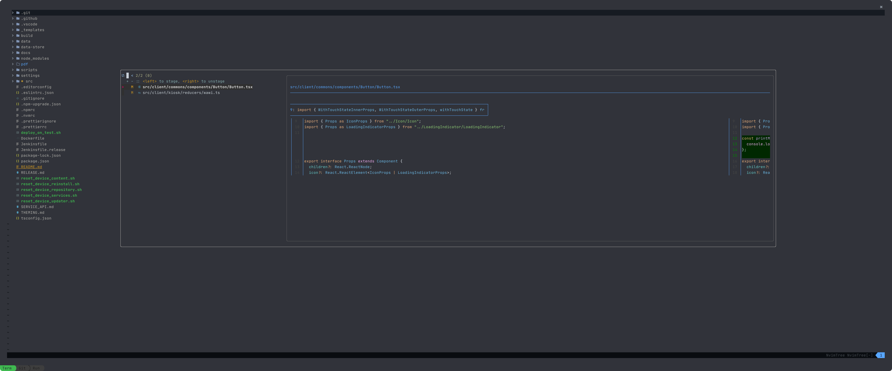 Delta doesnt take full width in git_status preview · Issue #313 · ibhagwan/fzf-lua · GitHub