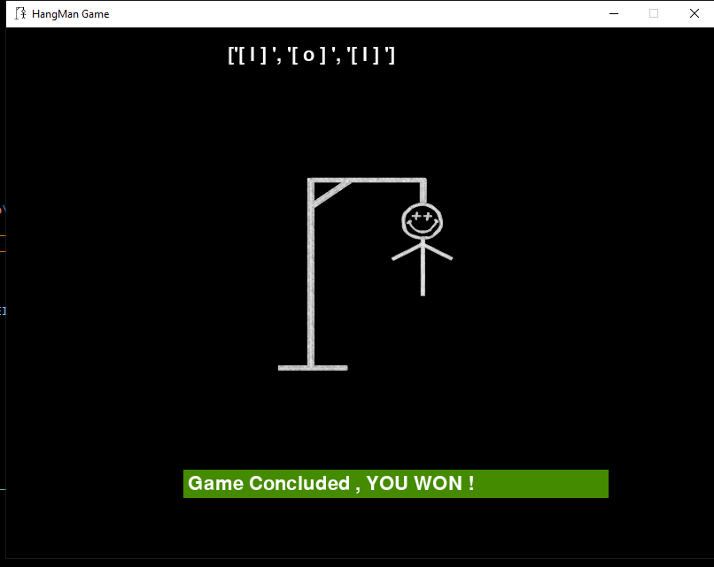 GitHub - BendibMohamedAnis/HangMan: HangMan game with python , enter letters and guess the word ...