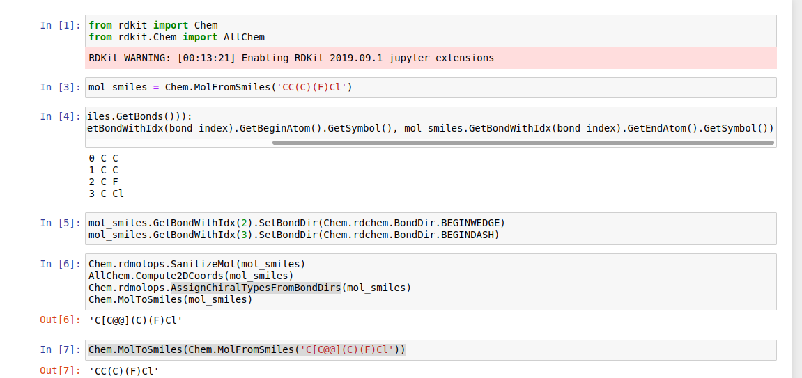 AssignChiralTypesFromBondDirs assigns chirality for achiral molecules? · Issue #5056 · rdkit ...