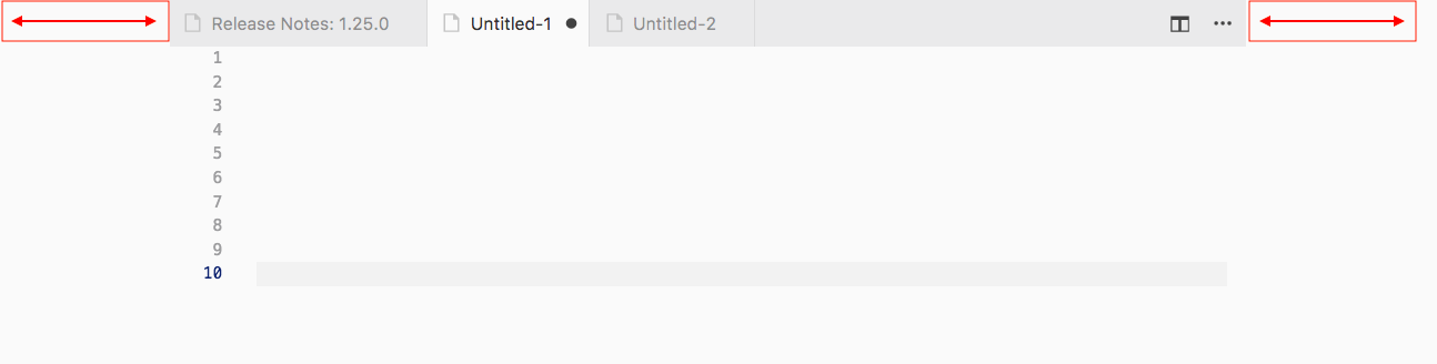 [Zen Mode] tabs bar regression · Issue #53694 · microsoft/vscode · GitHub