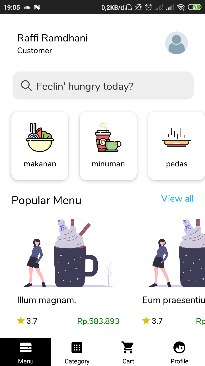 GitHub - mraffiramdhani/native-fodel: Food Delivery Mobile App Build Using React Native