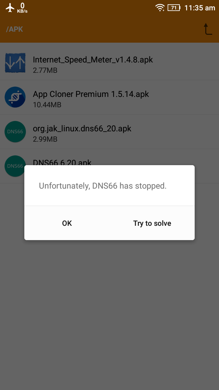 dns66 start crashing · Issue #897 · StevenBlack/hosts · GitHub