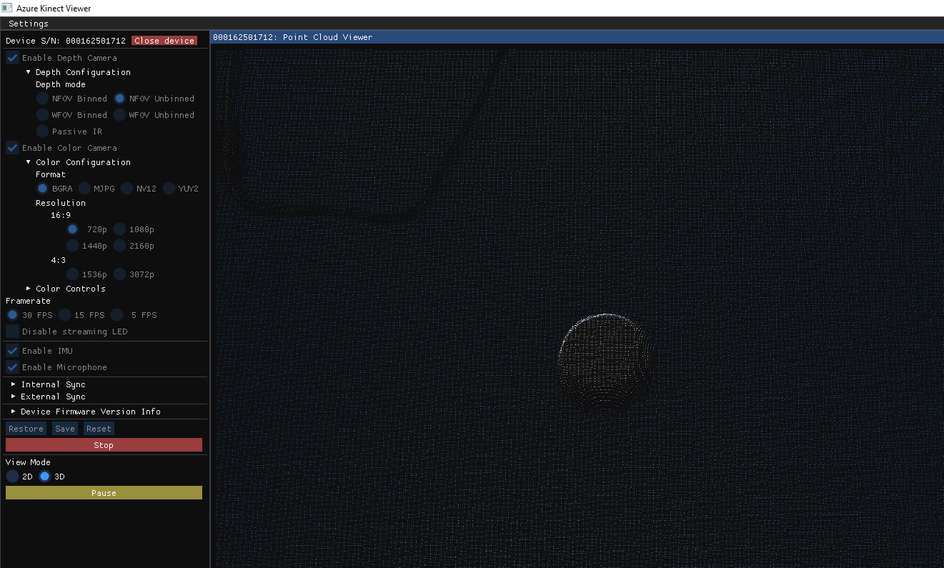 Missing Points In Pointcloud · Issue 1449 · Microsoftazure Kinect Sensor Sdk · Github 7178