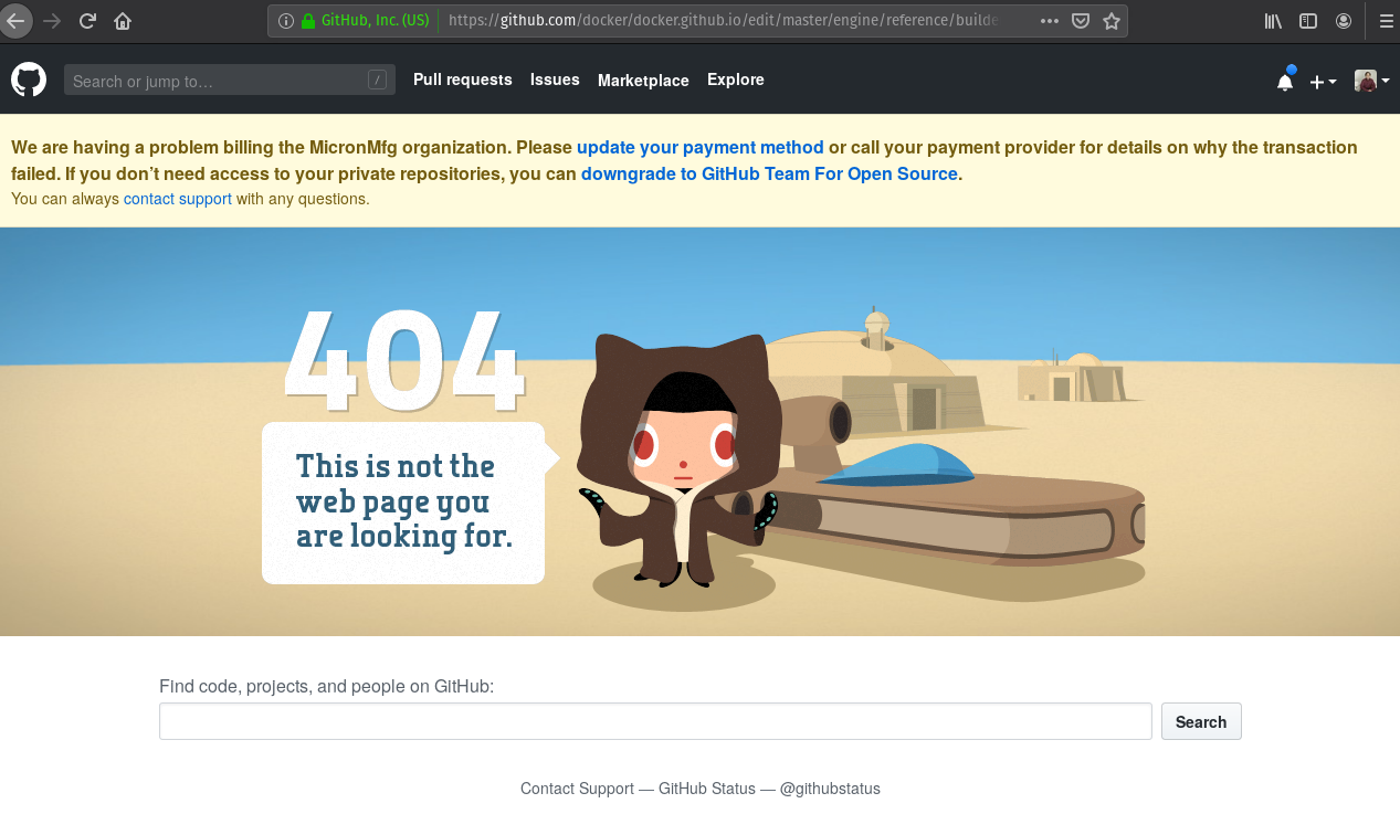 ENTRYPOINT hyperlink in right margin yields Moby Dock for browsers without JS · Issue #9044 ...