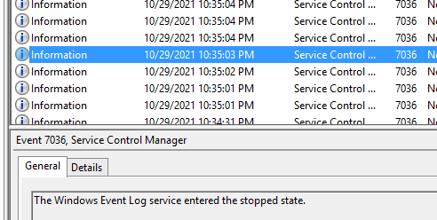Wazuh Agent is missing events when Windows Event Log service is restarted/stopped · Issue #10697 ...