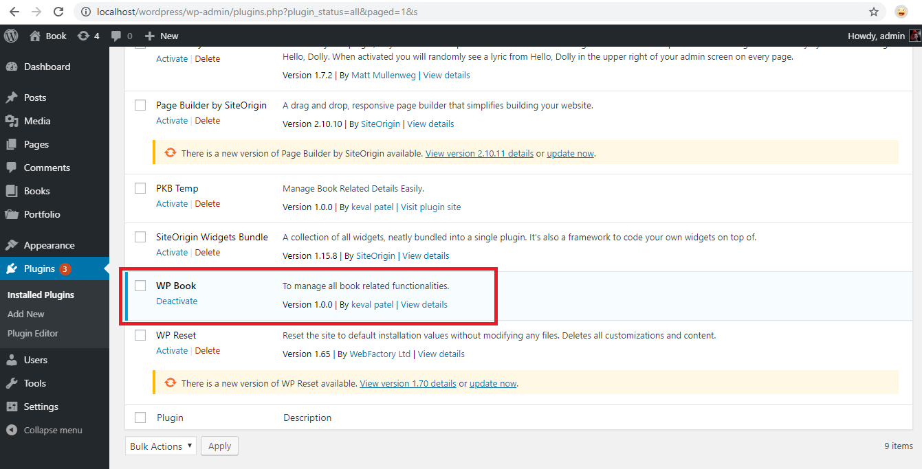 GitHub - patelkeval007/Plugin-WP-Book: Plugin-WP Book - It is wordpress plugin development ...