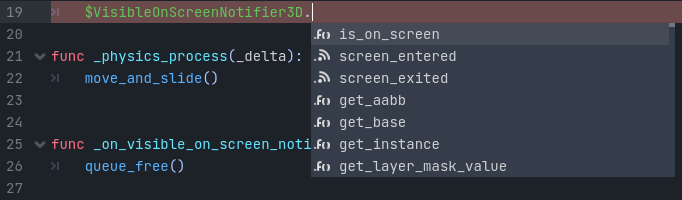 Godot 4: Autocompletion for relative nodes ($ selector) doesn't work ...
