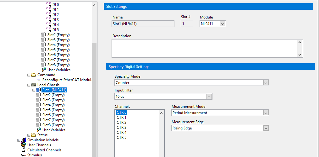 Specialty Digital Settings Support for 9411 in EtherCAT Chassis · Issue #165 · ni/niveristand ...