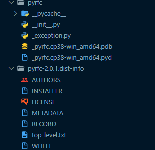 ImportError: DLL load failed while importing _pyrfc: The specified module could not be found ...