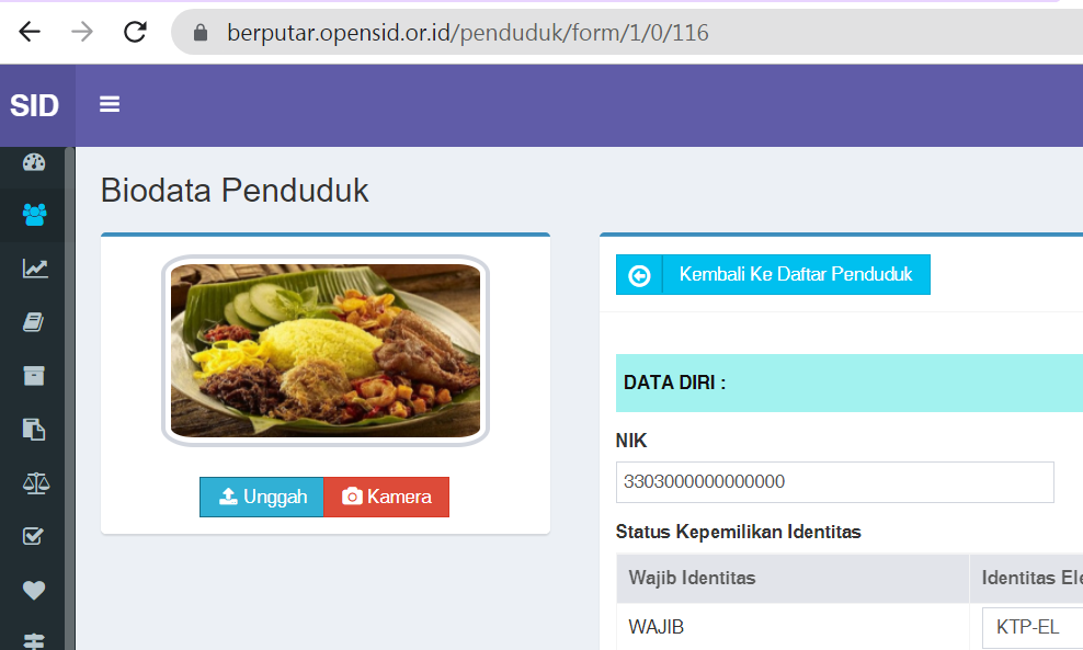 Foto Penduduk Sukses Upload Namun Tidak Tampil Bug · Issue 4248 