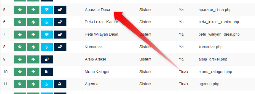 Bug/error: Sesuaikan dengan Sebutan Aparatur Desa · Issue #6815 · OpenSID/OpenSID · GitHub