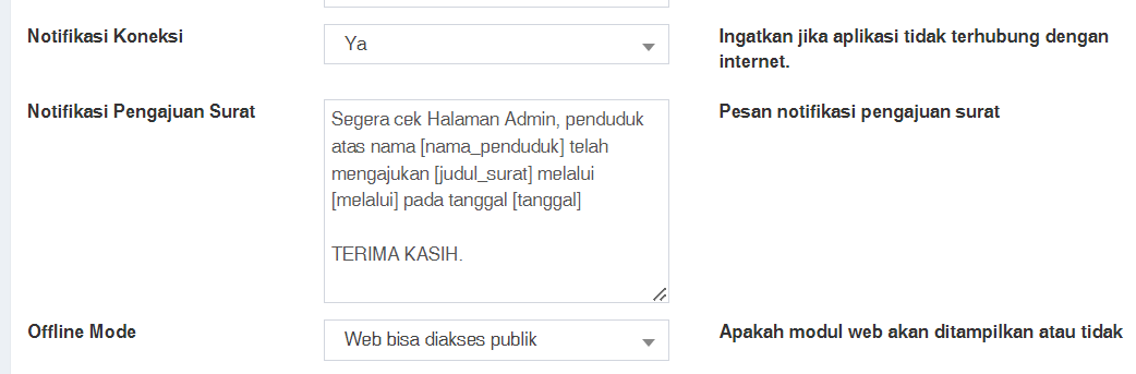 Permintaan fitur: Belum tersedia informasi link website desa · Issue #6875 · OpenSID/OpenSID ...