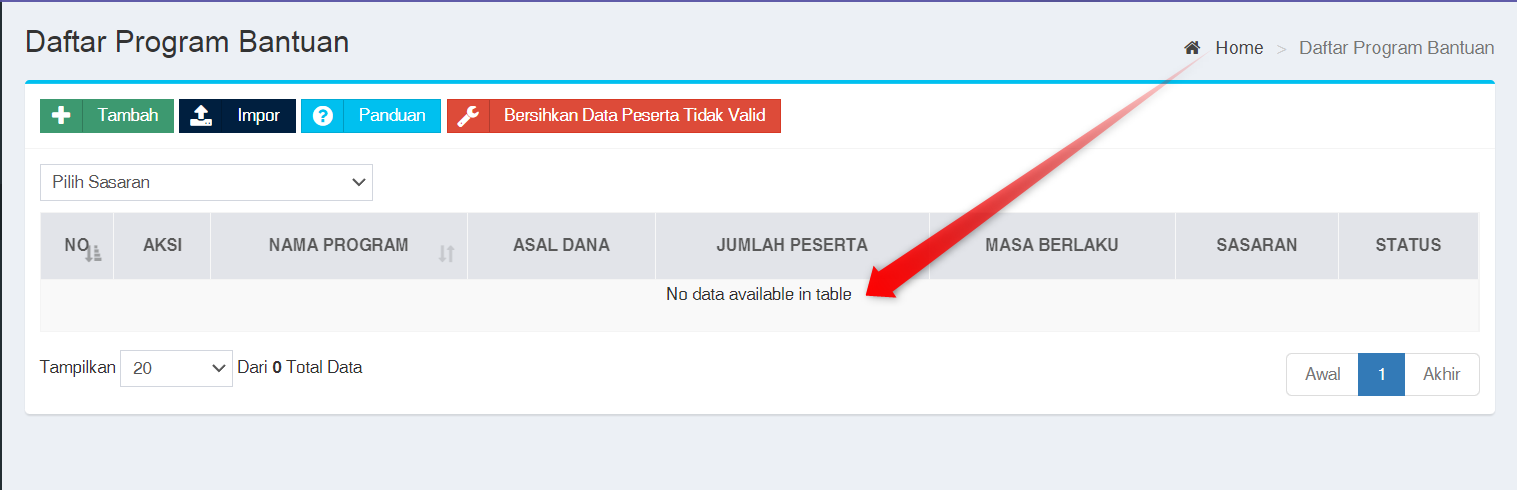 Bug/error: Tabel Keluarga tidak tampil "Data Tidak Tersedia" · Issue #6890 · OpenSID/OpenSID ...
