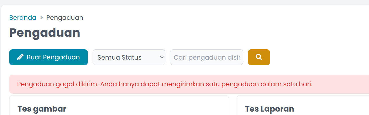 Bug/error: Notifikasi pengaduan hilang terlalu cepat · Issue #7083 · OpenSID/OpenSID · GitHub