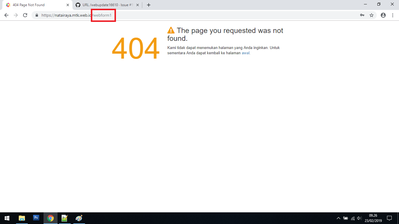 URL /webupdate16610 · Issue #1934 · OpenSID/OpenSID · GitHub