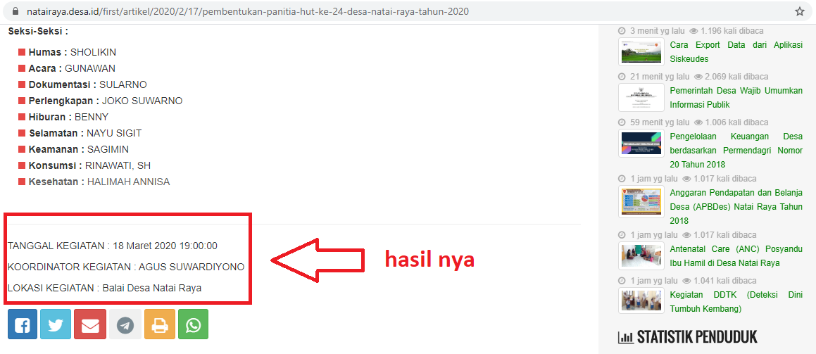 Detail Agenda · Issue #31 · OpenSID/tema-natra · GitHub