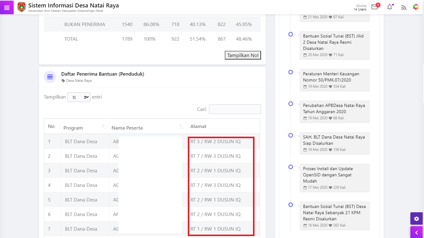 Jangan tampilkan dusun jika di setting - · Issue #3105 · OpenSID/OpenSID · GitHub