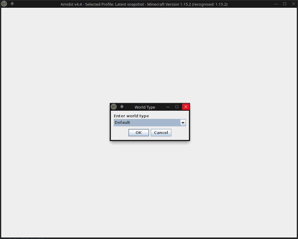 Blank screen when attempting to open any profile. · Issue #771 · toolbox4minecraft/amidst · GitHub