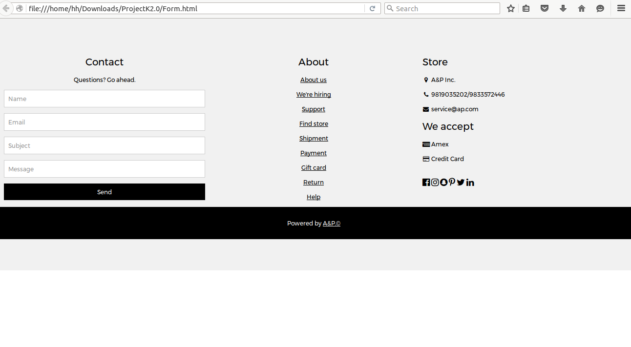 GitHub - Atharva96/E-Commerce-Website-using-CSS: The Company manages H ...