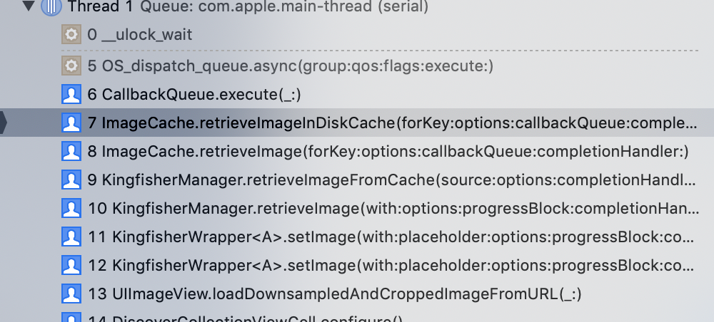 Possible deadlock for retrieveImageInDiskCache · Issue #1124 · onevcat/Kingfisher · GitHub