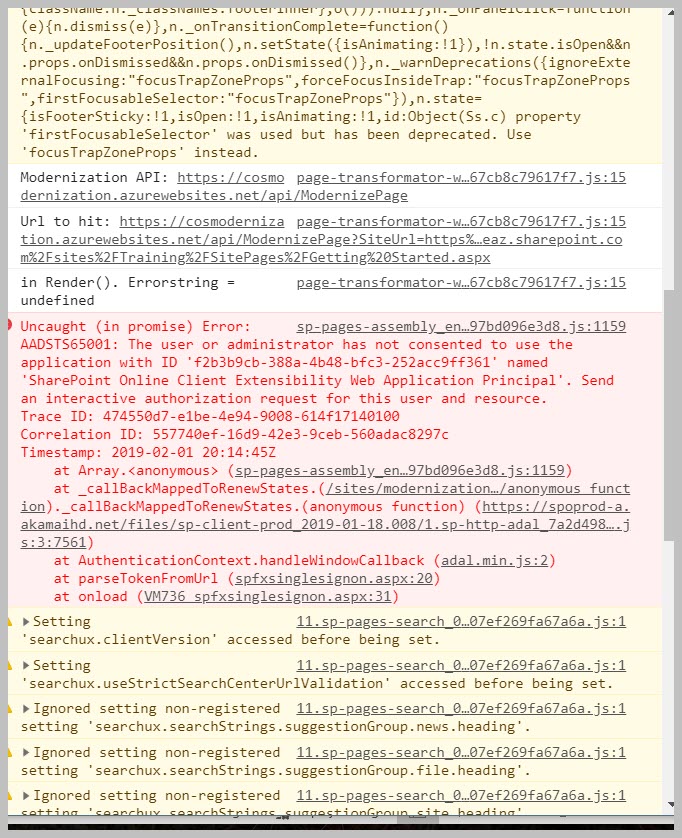 Not all parameters are configured, can't execute. Please run the setup ...
