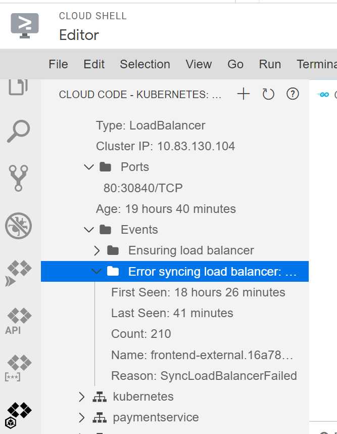 load balancer failure in context of GCP tutorial on Kubernetes · Issue ...
