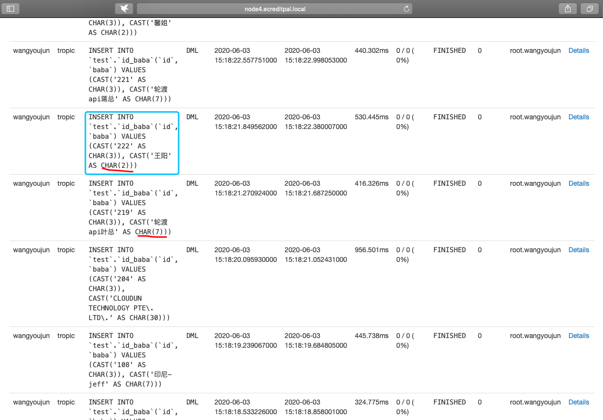 dbeaver use impala to import data into table meet Garbled words · Issue ...