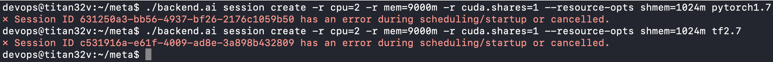 Cannot Execute Session Using Gpu Resource In 23 03 0dev0 Version · Issue 1058 · Lablup Backend