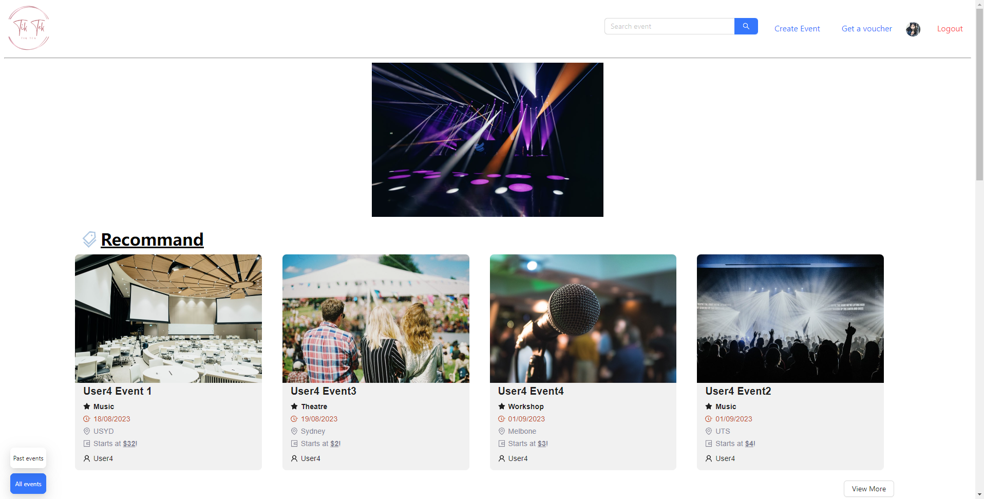 GitHub - JackyChen98/Event-Management-System: A event management system ...