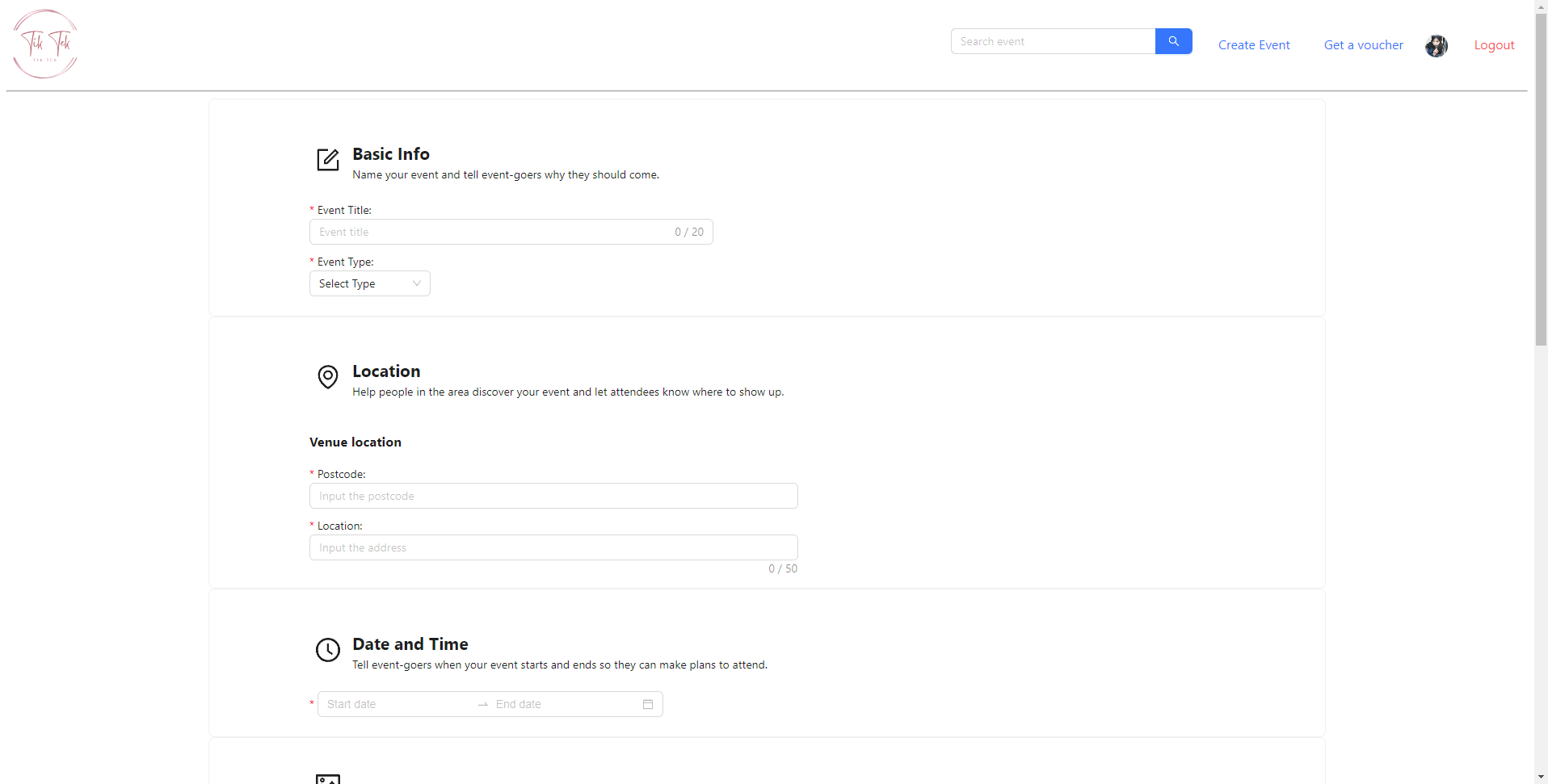 GitHub - JackyChen98/Event-Management-System: A event management system ...