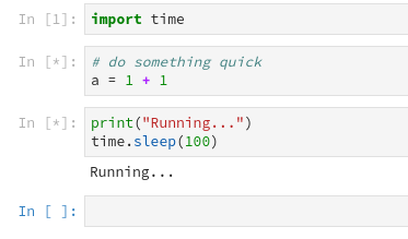 "Restart Kernel and Run All Cells" fails to update which cell it is ...