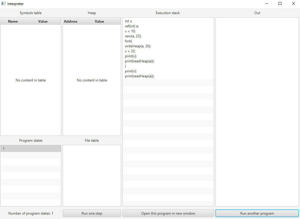 GitHub - ComanacDragos/ToyLanguageInterpreter
