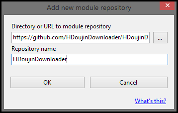 Module repositories · HDoujinDownloader/HDoujinDownloader Wiki · GitHub