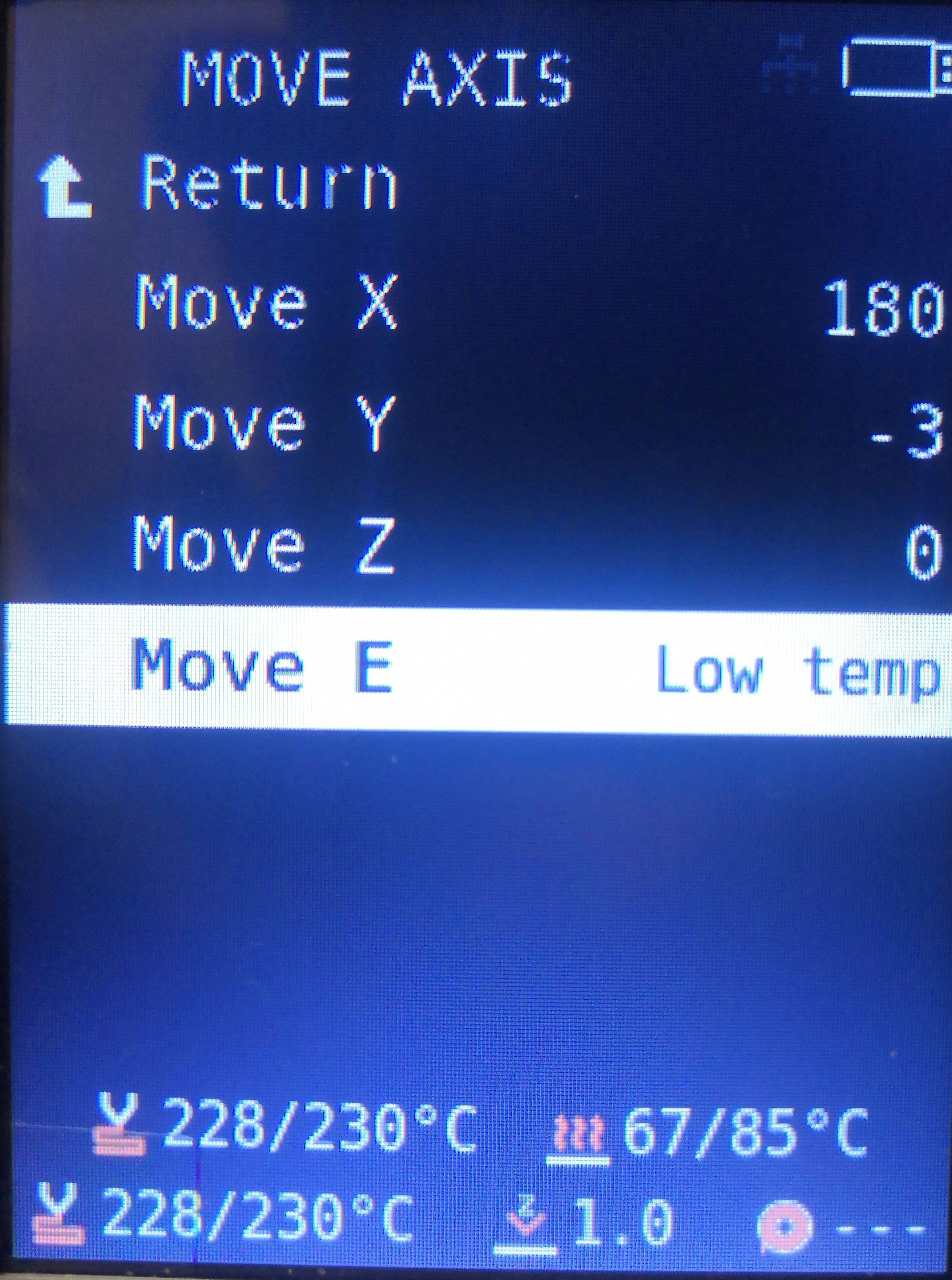 [bug] Low Temp Move E At 230°c · Issue 2633 · Prusa3d Prusa Firmware Buddy · Github