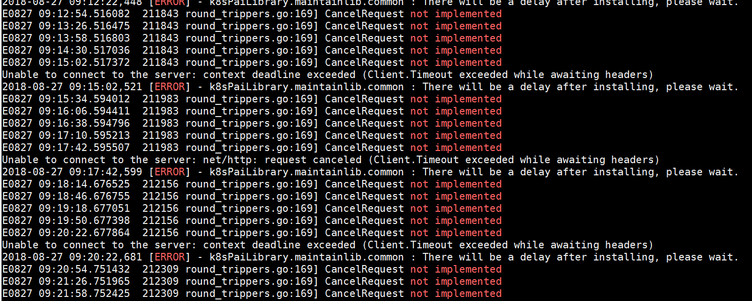 Cancelrequest Not Implemented · Issue 1158 · Microsoftpai · Github 