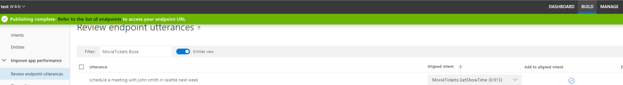 API Behavior different from LUIS Documentation · Issue #26246 · MicrosoftDocs/azure-docs · GitHub