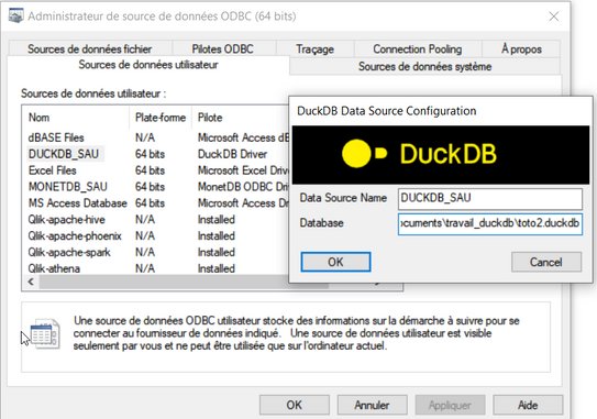 Unable to insert/write/read with Alteryx though ODBC · Issue #4051 · duckdb/duckdb · GitHub